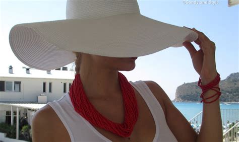 Beach Life Floppy Hat Crop Top Maxi Skirt Candy And Style