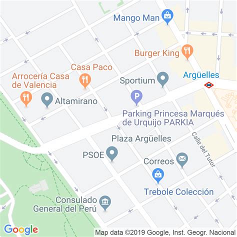 Código Postal calle Marques De Urquijo en Madrid Codigopostalde es