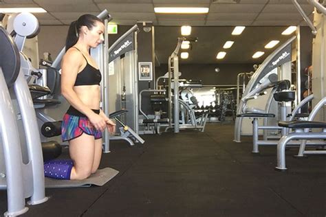 Thrive Personal Training Band Assisted Nordic Curl