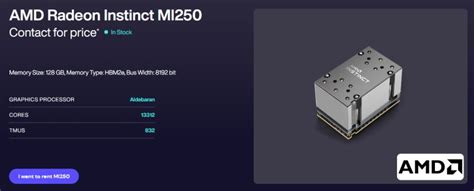 Hydra Host On Linkedin New Gpus On Our Site Amd Radeon Instinct Mi250 And Amd Radeon Instinct…