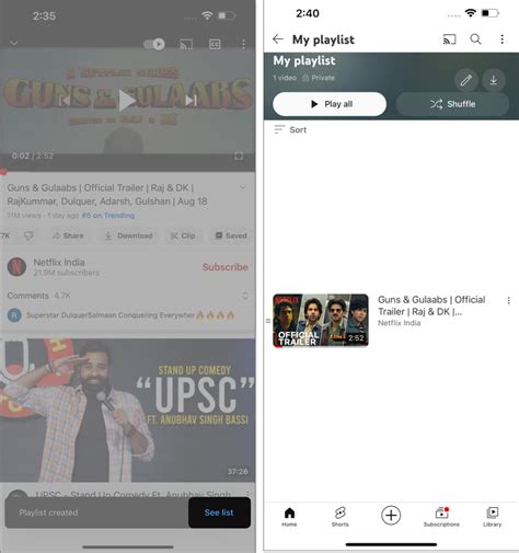 Cómo Crear Y Administrar Listas De Reproducción De Youtube En Iphone Y Ipad