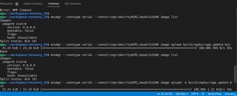 Recovery Mode In Mcuboot Image Hashunavaliable Nordic Qanda Nordic Devzone Nordic Devzone