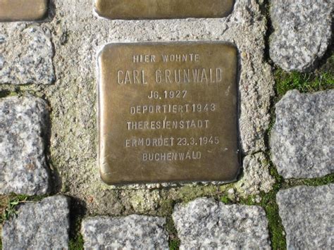Carl Grunwald Stolpersteine In Berlin
