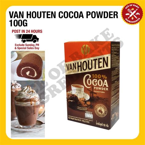 Van Houten™ Cocoa Powder 100g 350g Shopee Malaysia