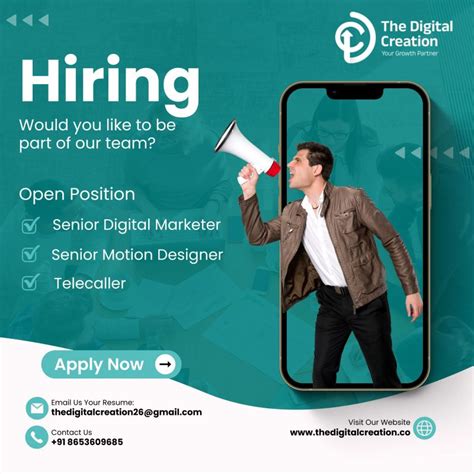 The Digital Creation On Linkedin Hiring Digitalmarketing