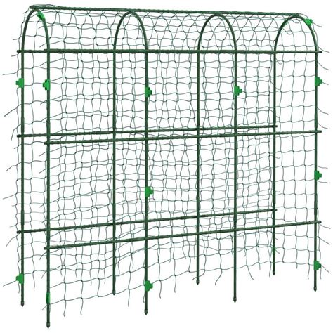 Reviews For Outsunny Cucumber Trellis 6 Ft Tall Arch Trellis For