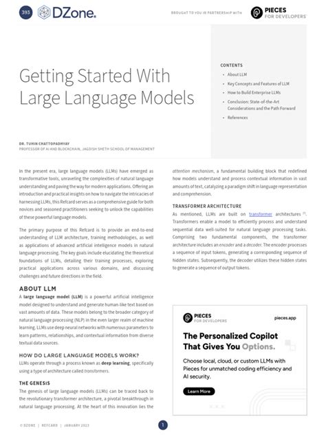 Llm Intro Pdf Artificial Intelligence Intelligence Ai And Semantics