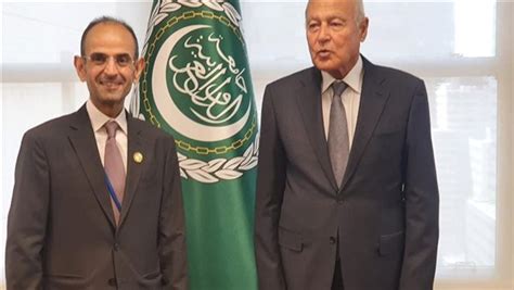 أبو الغيط يبحث مع الحجرف تأثير الحرب الروسية الأوكرانية على الأمن