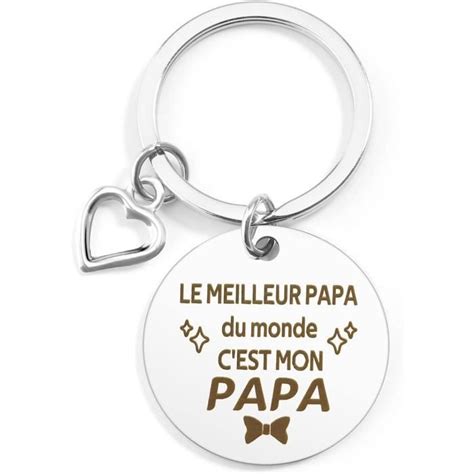 Idee Cadeau Fete Des Peres Original Porte Clef Personnalisé Cadeau Fête
