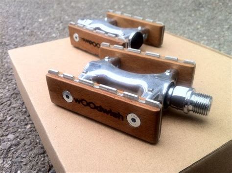 Wenge Wood Bicycle Pedals