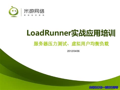 LoadRunner实战应用培训 word文档在线阅读与下载 无忧文档