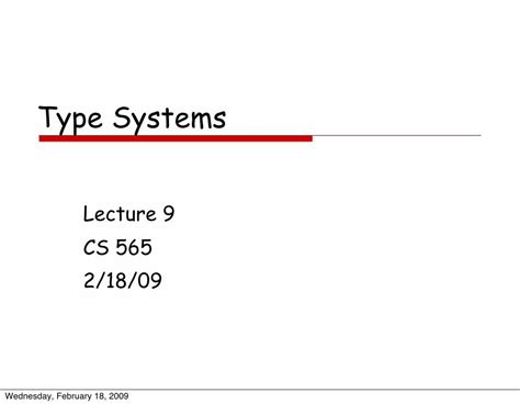 Pdf Type Systems Purdue University · Formalizing Type Systems A