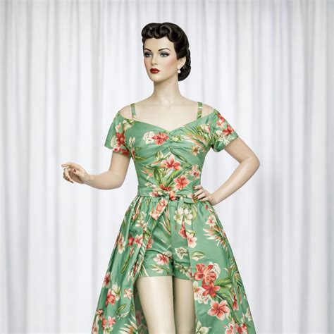 1950s 2 Piece Play Suit With Skirt Style Th 106 Turning Heads
