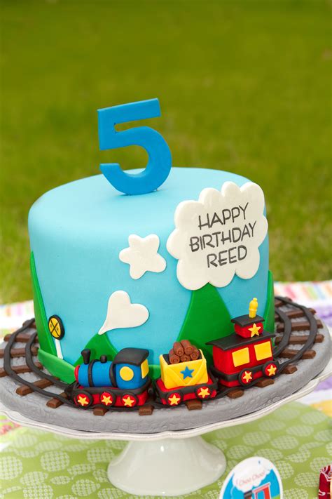 Train Birthday Cake Choo Choo Train Birthday Cake