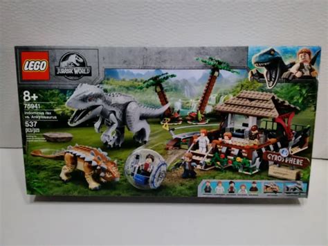 Lego 75941 Jurassic World Indominus Rex Vs Ankylosaurus Scellé