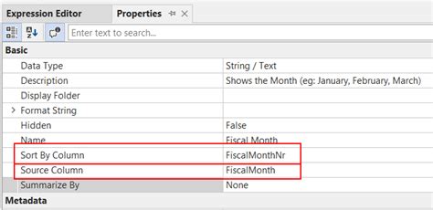 Tabular Model Help Sortbycolumn Property Set To An Invalid Column Id