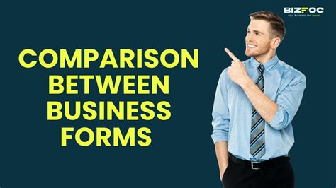 Comparison Between Business Forms