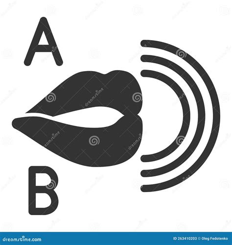 Lips Pronounce Letters Stock Illustration Illustration Of Global