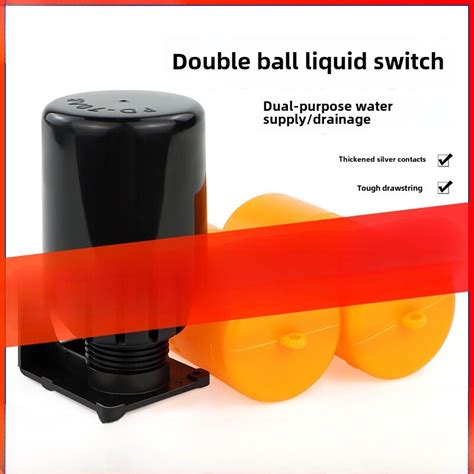Dual Ball Liquid Level Controller Float Switch Xo 70ab Automatic Water Tank Water Tower Liquid