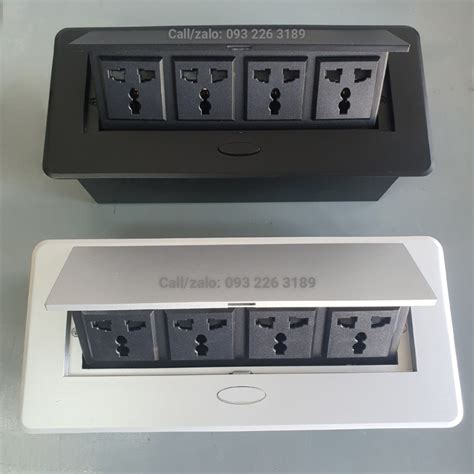 Ổ Cắm điện âm Bàn Press Pop Up Power Socket