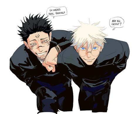 Gojou Satoru Fushiguro Megumi And Ryoumen Sukuna Jujutsu Kaisen