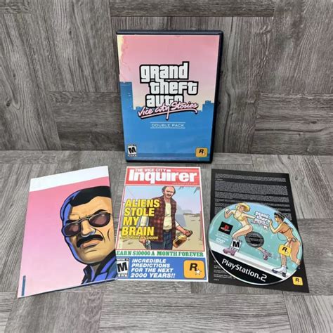 GRAND THEFT AUTO Vice City Stories From Double Pack GTA PlayStation 2