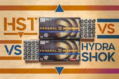 Federal Hst Vs Hydra Shok Wideners Shooting Hunting And Gun Blog
