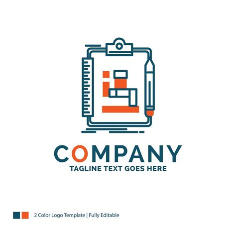 Algorithm Process Scheme Work Workflow Logo Design Blue And Orange