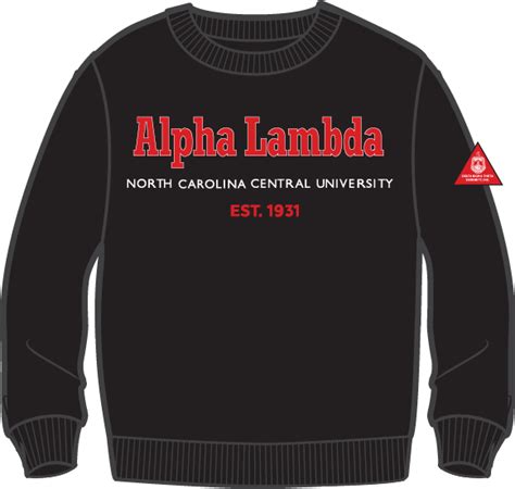 Alpha Lambda Chenille Sweatshirt Sacred Heart Collections