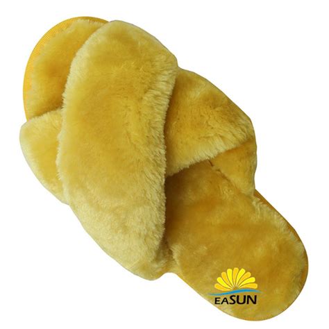 Luxury House Slippers Fluffy Slippers Corduroy Slippers Bed Slippers