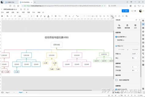 亿图图示如何绘制WBS分解 知乎