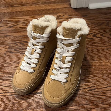 Rag And Bone Fuzzy Sneakers 38 Fall Autumn Trendy Depop