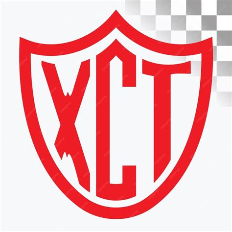 Premium Vector Xct Letter Logo Design