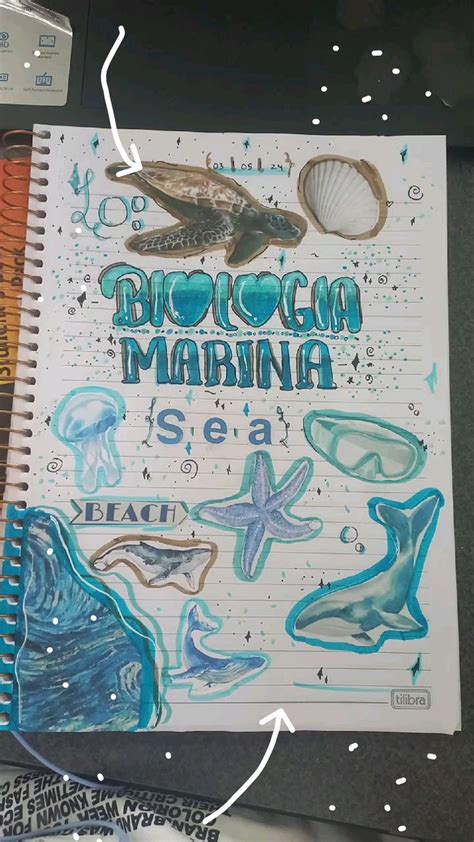Biologia Marina En 2024 Caratula De Biologia Portadas