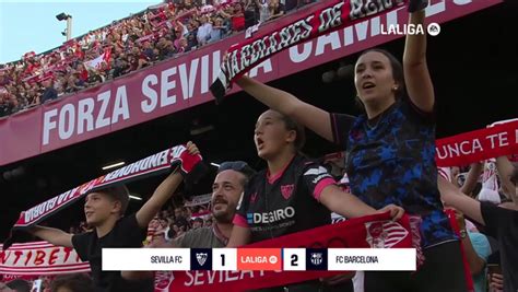 Sevilla 1 2 Barcelona Resumen Y Goles Laliga Ea Sports J38 Marcatv