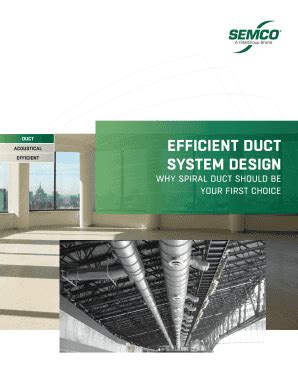 Fillable Online EFFICIENT DUCT Fax Email Print PdfFiller