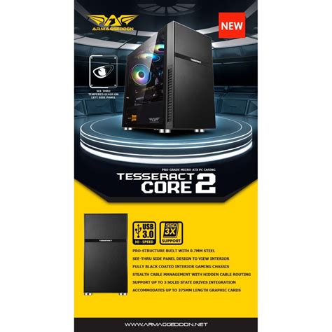 Casing Armaggeddon TESSERACT Core 2 Quadra Computer
