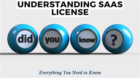Understanding Saas License Everything You Need To Know Subscribed Fyi