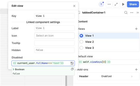 Enabledisable Individual Tab From Javascript 💬 App Building Retool