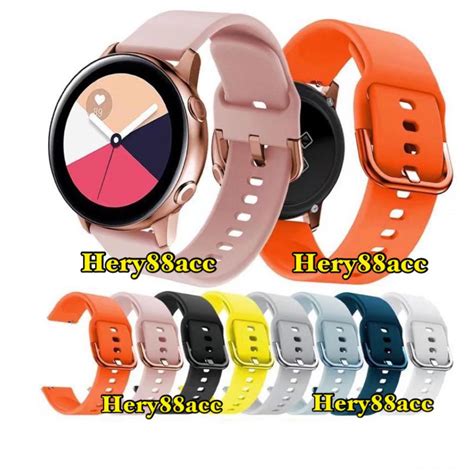 Jual Strap Haylou Rt2 Ls10 Tali Jam Rubber Colorful Buckle Model Active
