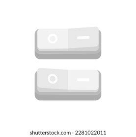 Turn On Off Button Set Realistic Stock Vector Royalty Free 2281022011