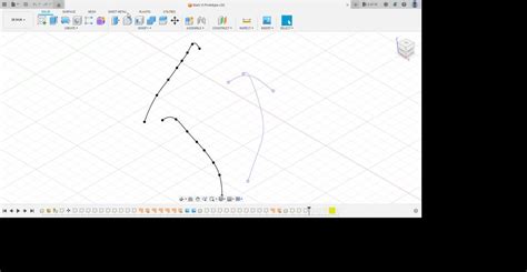 How Come My Projection Curve Is Acting Like This R Fusion360