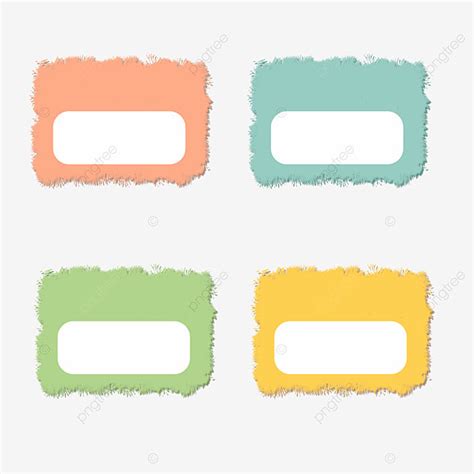귀여운 일러스트 명 품 삽화 스티커 이름표 학교 명품 삽화 이름 Png 일러스트 및 Psd 이미지 무료 다운로드 Pngtree
