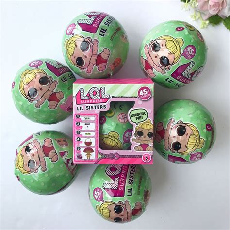 Girls Dolls Lol Surprise Lil Sisters Series 2 Lets Be Friends Action