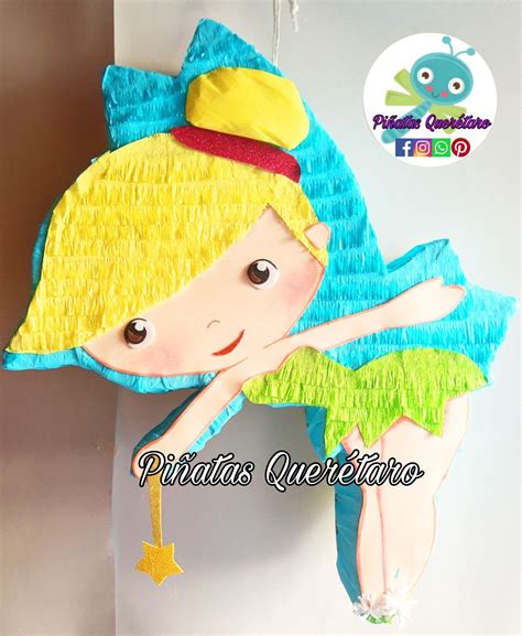Piñata Inspirada En Campanita En 2022 Piñatas Piñata Queretaro