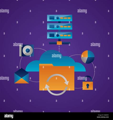 Cloud Computing Concept Stock Vector Image And Art Alamy
