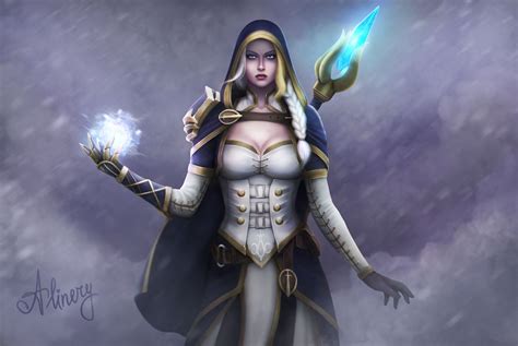 Lady Jaina Proudmoore By Alinery Digital Artist Jaina Proudmoore