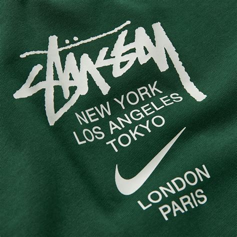 Nike X Stussy Nrg Tee Gorge Green End Launches