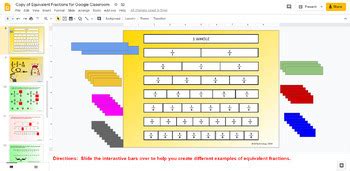 Equivalent Fractions For Google Classroom Distance Learning Google Slides