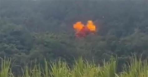 Watch Shocking Video Shows Chinese Rocket Booster Crashing Back To